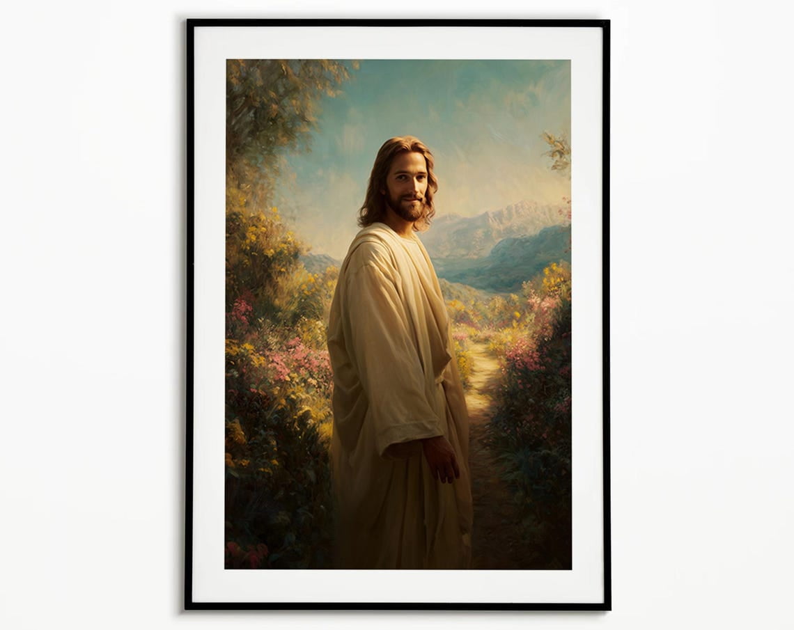 Follow Me Print, Christ Print, Come Follow Me, I Walk By Faith, Jesus ...