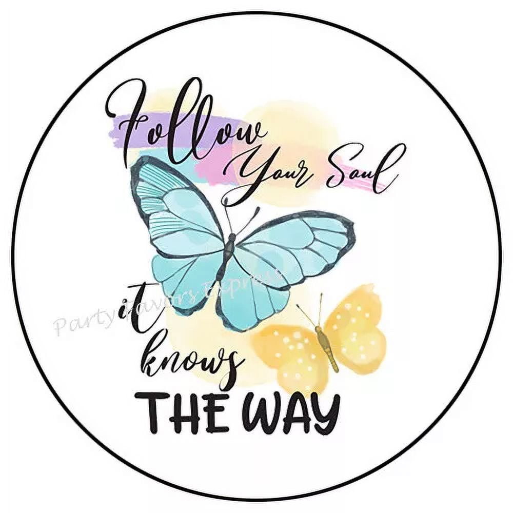 Follow Your Soul It Knows The Way Sticker Party Favors Sticker Envelope ...