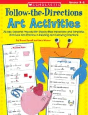 Pre-Owned Follow-The-Directions Art Activities: 20 Easy Seasonal ...