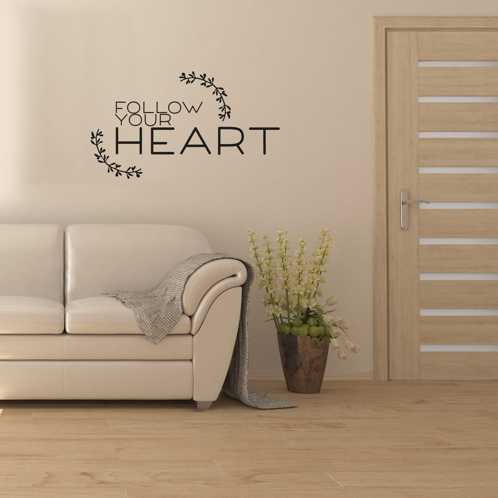 Follow Your Heart Quote Motivation Inspiration Positive Life Mantra ...