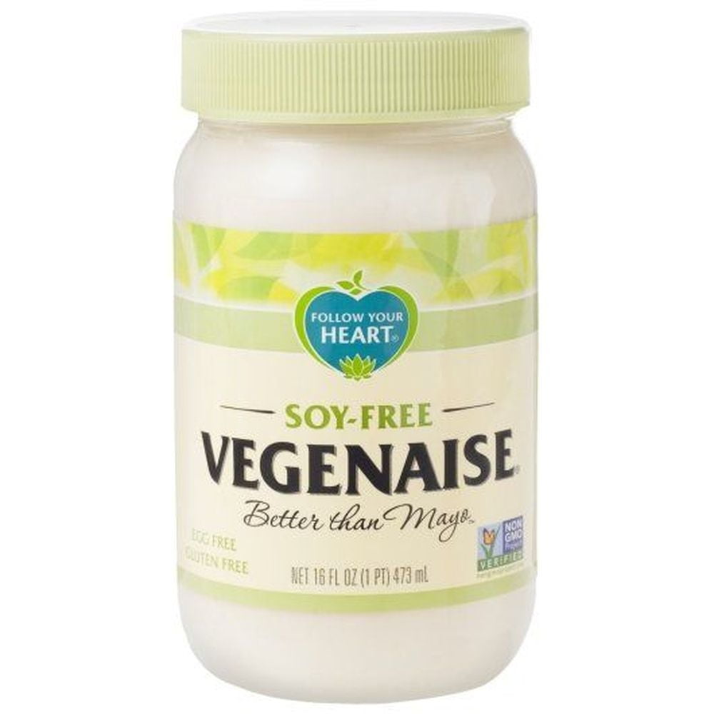 Follow Your Heart Vegan, Soy-Free Vegenaise, Smooth & Creamy, 16 Ounce ...