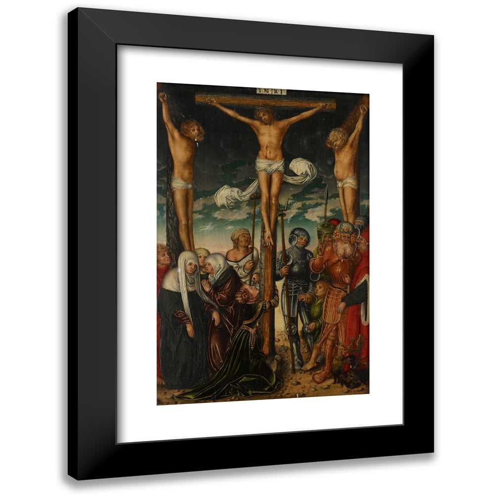 Follower of Lucas Cranach the Elder 11x14 Black Modern Framed Museum Art Print Titled - The ...