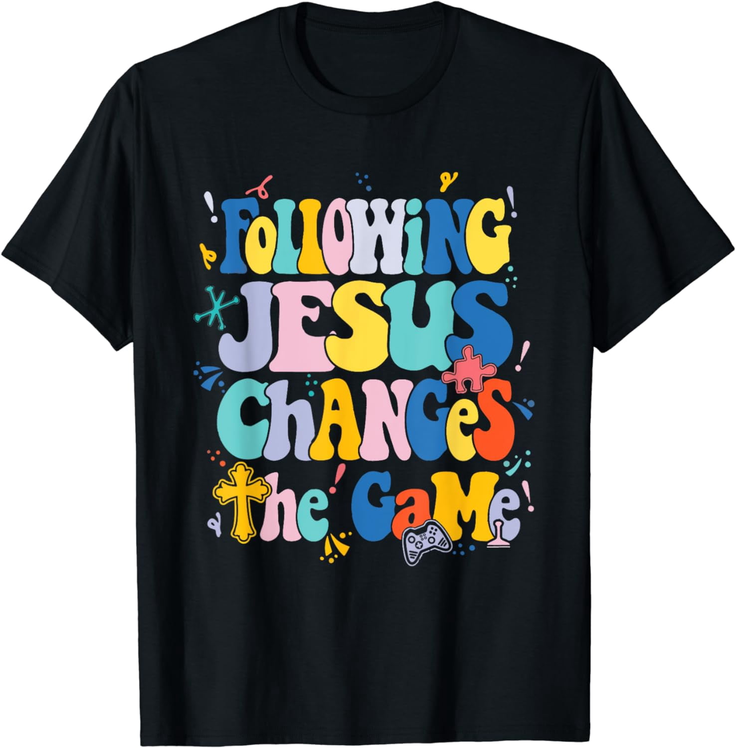 Following Jesus Changes The Game Crew Vacation Bible School T-Shirt ...