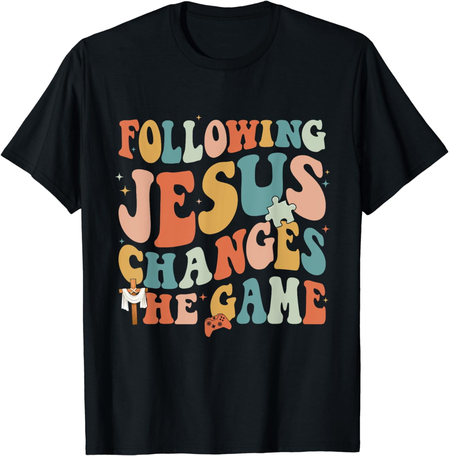 Following Jesus Changes The Game Crew Vacation Bible School T-Shirt ...