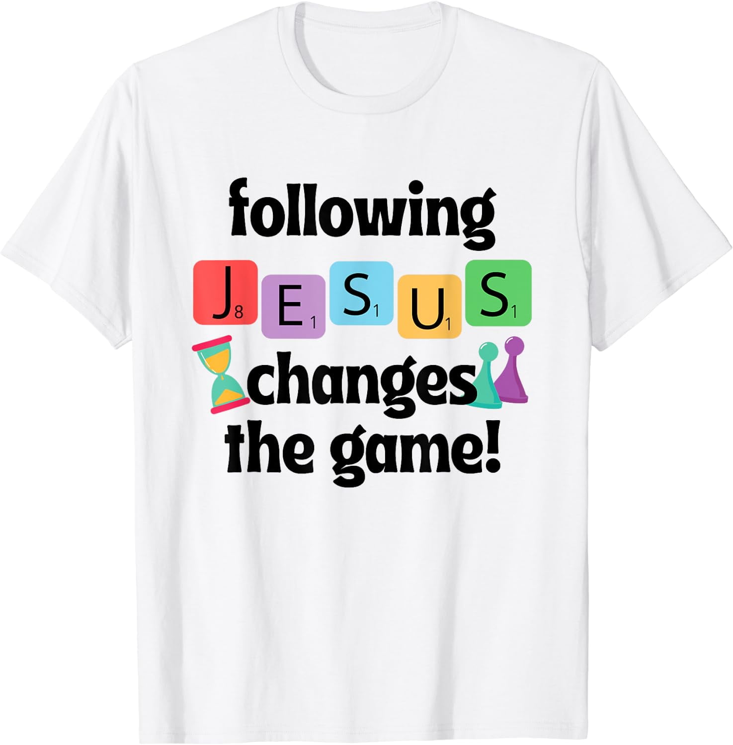 Following Jesus Changes The Game Vacation Bible School Crew T-Shirt ...