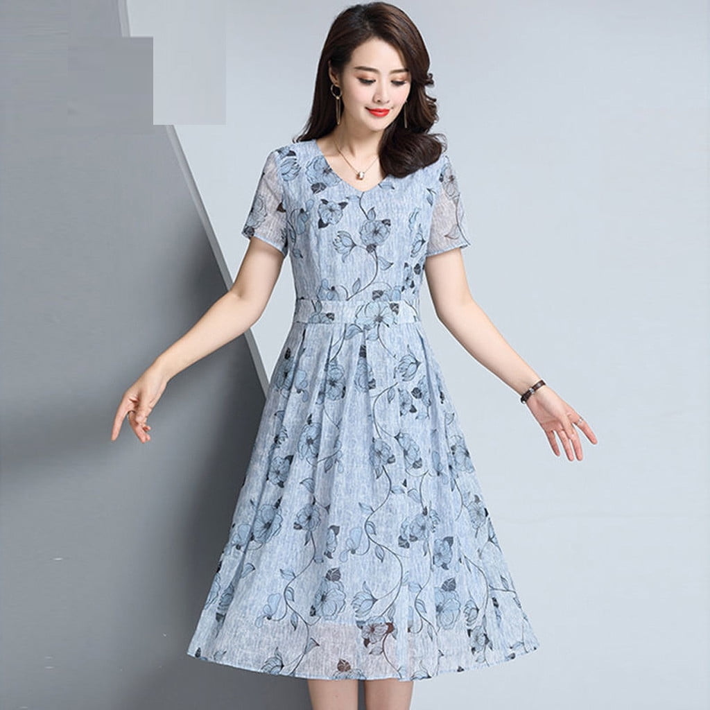 Normal Frocks For Ladies