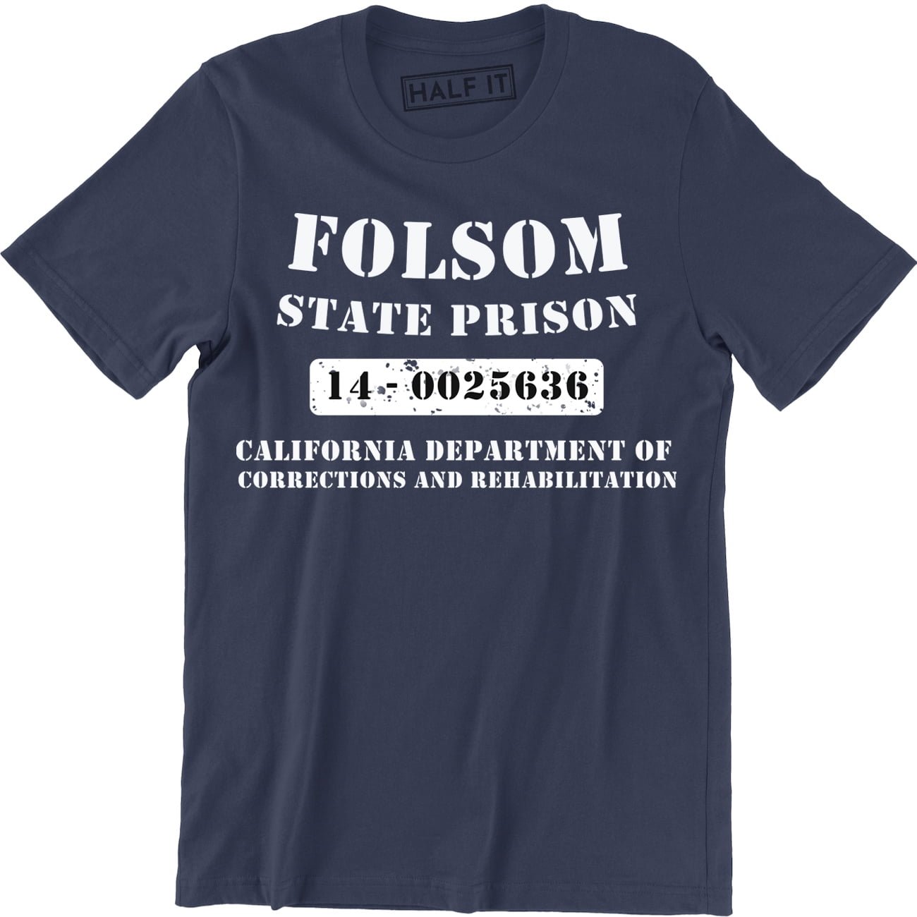 Folsom State Prison California Department 1968 Jail Cell s T-Shirt ...
