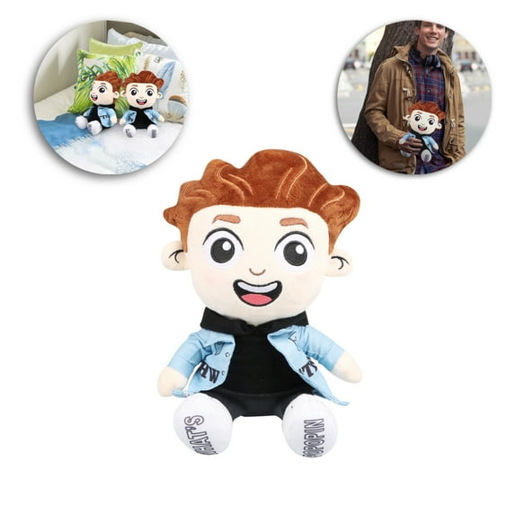 Foltyn Plush Ornament Stuffed Doll – Cute Soft Decorative Cushion ...