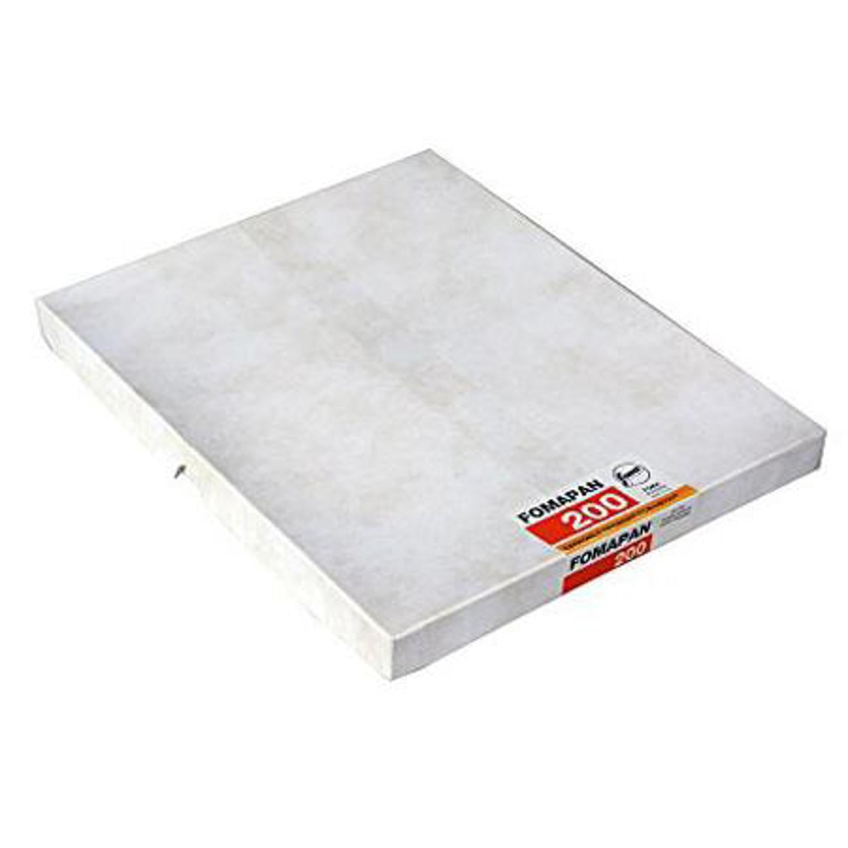 Foma FOMAPAN 200 Creative 8x10" Black and White Negative Film, 50 ...