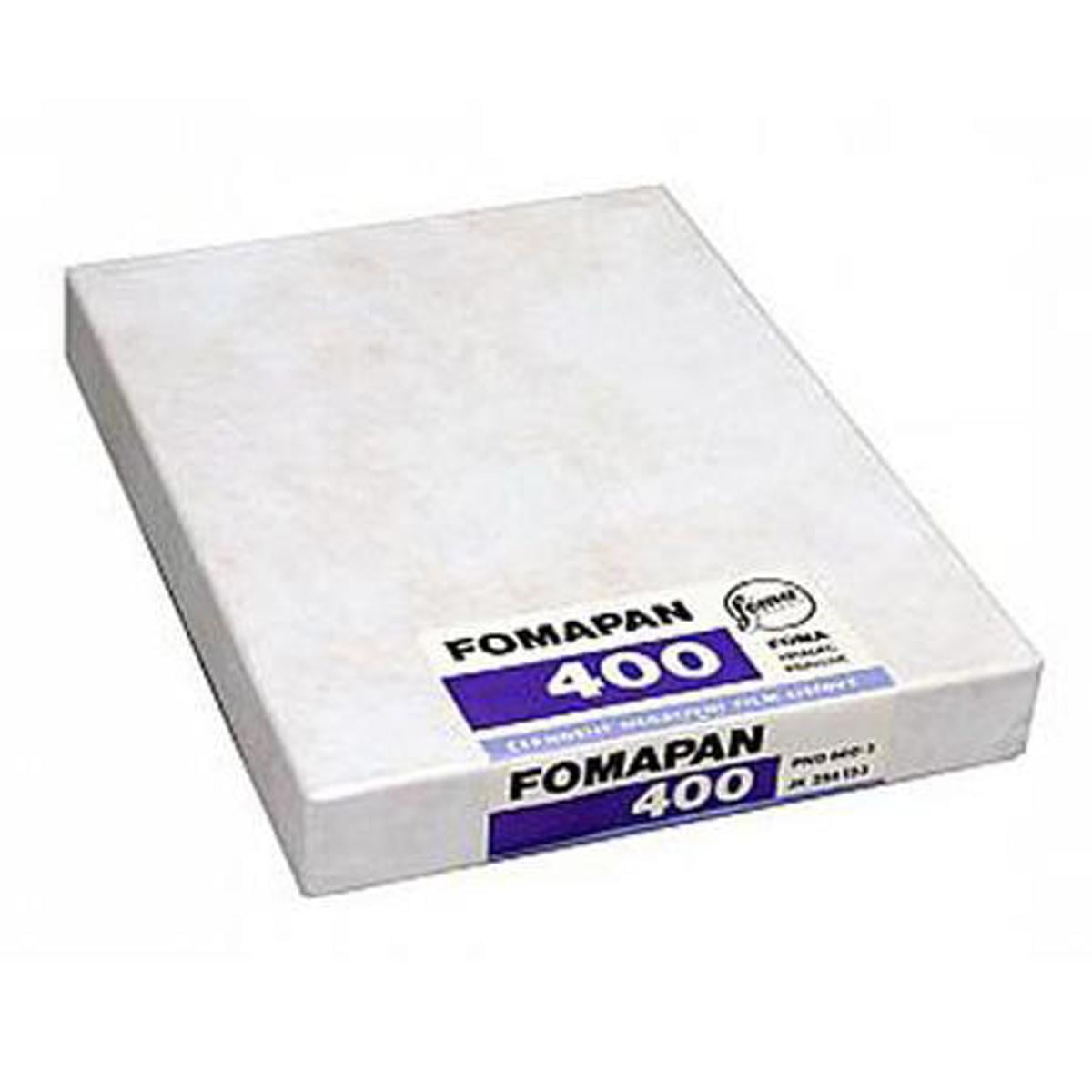 Foma FOMAPAN 400 Action 4x5" Black and White Negative Film, 50 Sheets ...