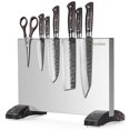 Fomidao Magnetic Knife Block,Stainless Steel Magnetic Knife Holder ...