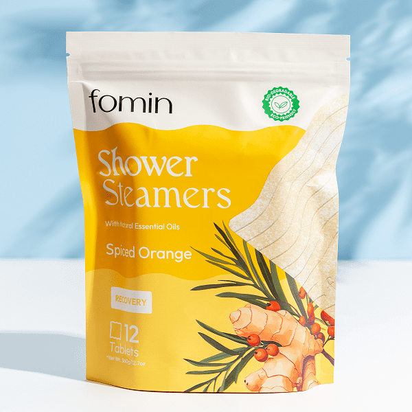 Fomin Aromatherapy Shower Steamers - Spiced Orange – 12 Count Shower ...