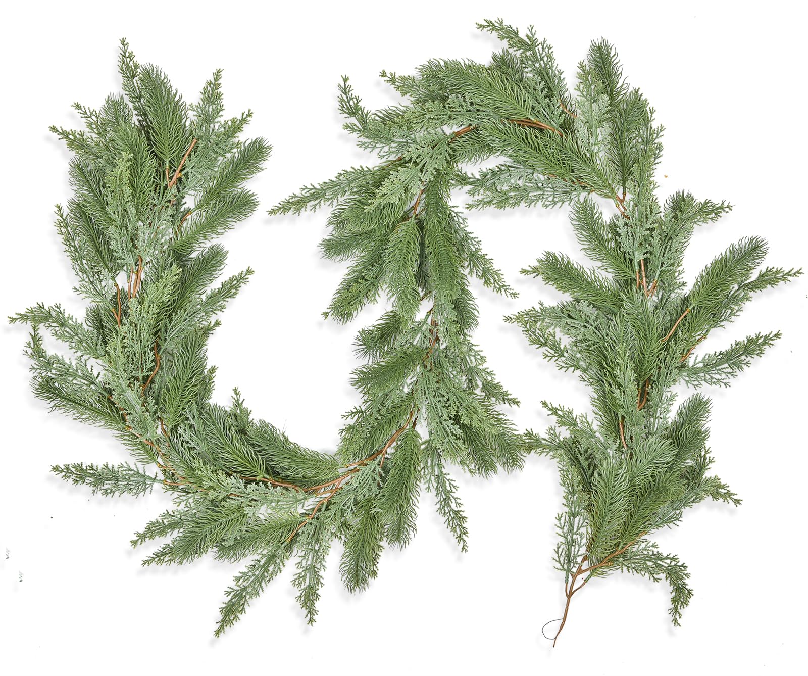 Fomlily 6Ft Pine Christmas Garland, Christmas Greenery Garland ...