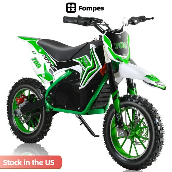 Fompes Electric Dirt Bike 7.5Ah Battery Ebike 36V Ride On Dirtbike 350W Motor Max Dirtbike 15 ...