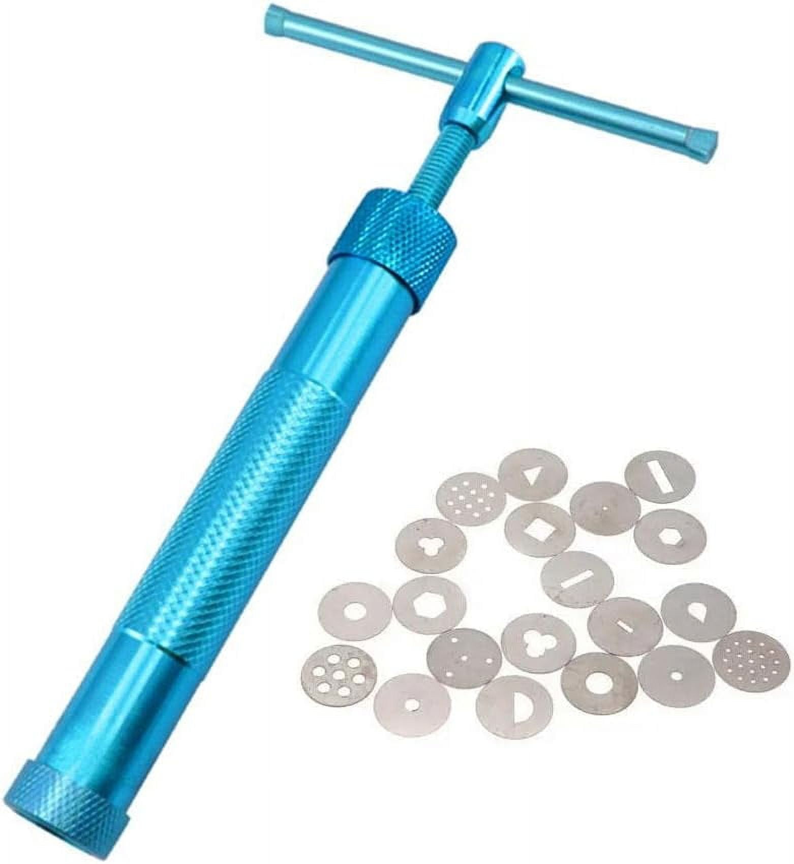 Fondant Extruder with 20 Discs, Clay Extruder Sugar Paste Extruder Cake ...