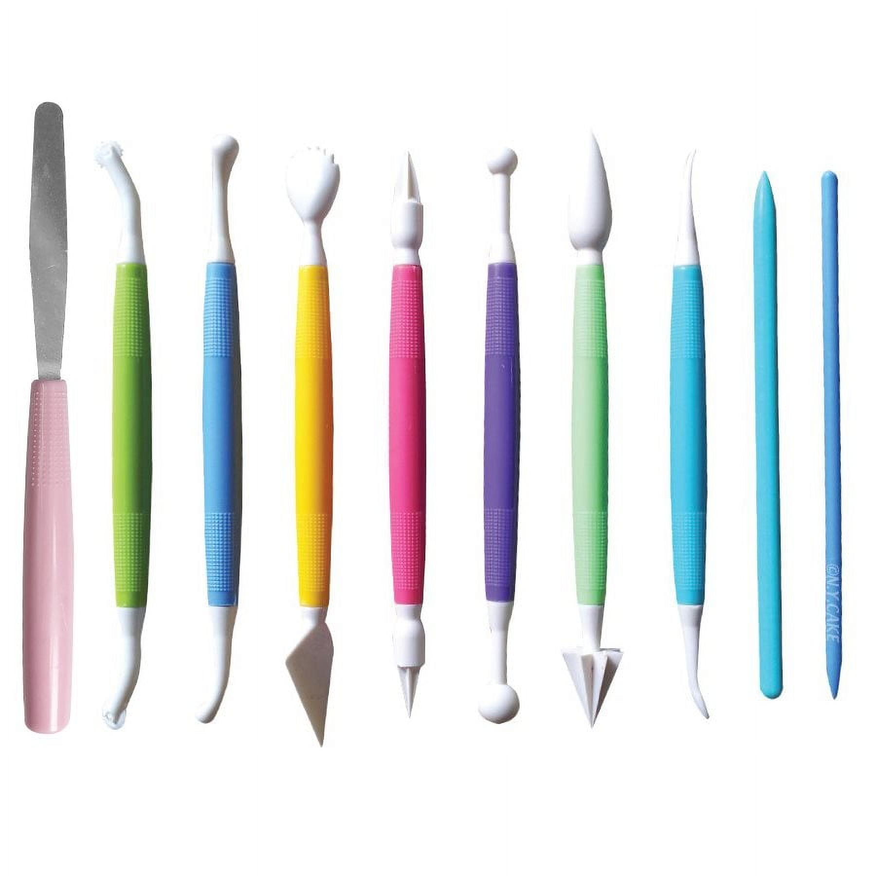 Fondant & Gum paste Modeling Tool Set 10 Pcs - Walmart.com