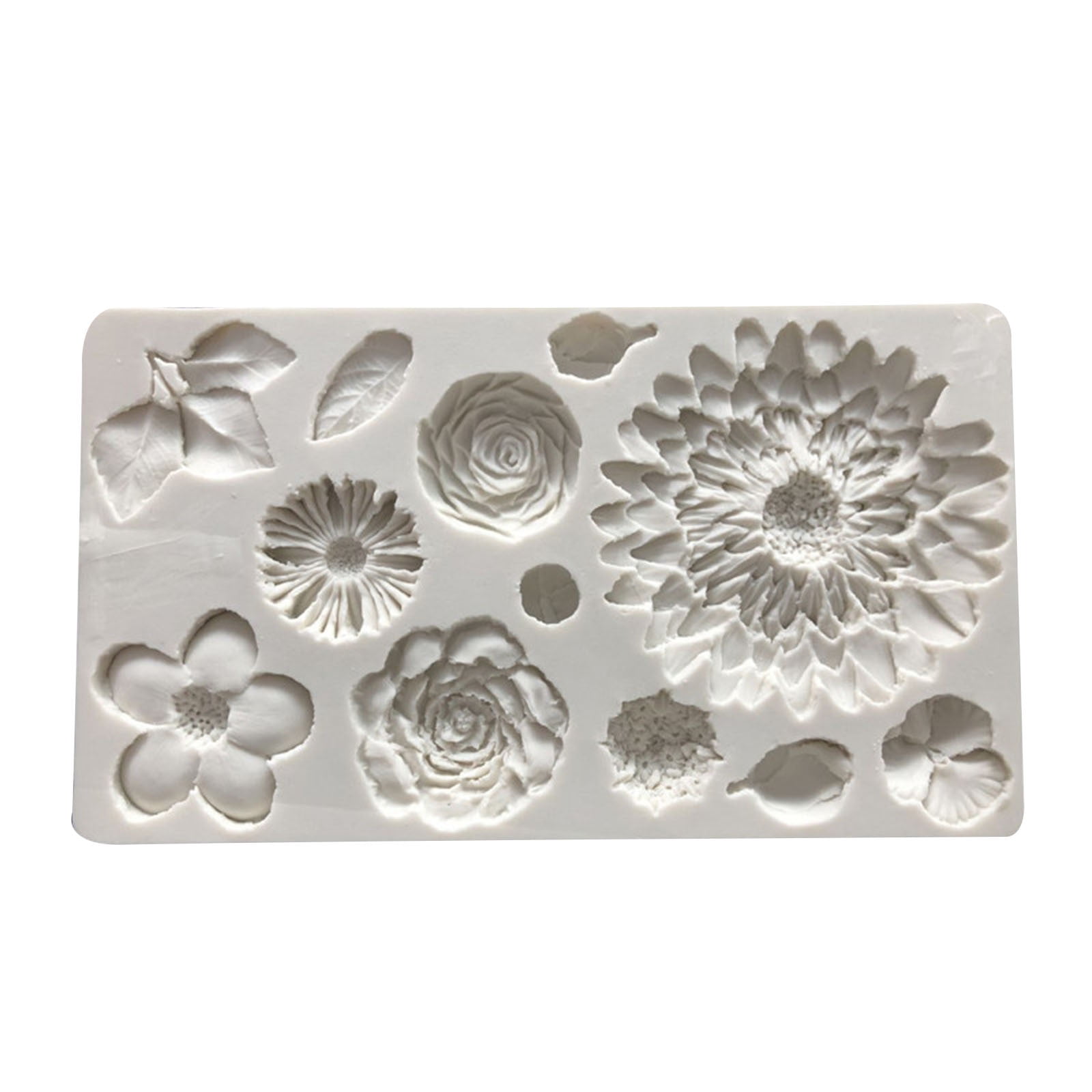 Fondant Molds Clearance Baking Tools Fondant Epoxy Sunflower Cake ...