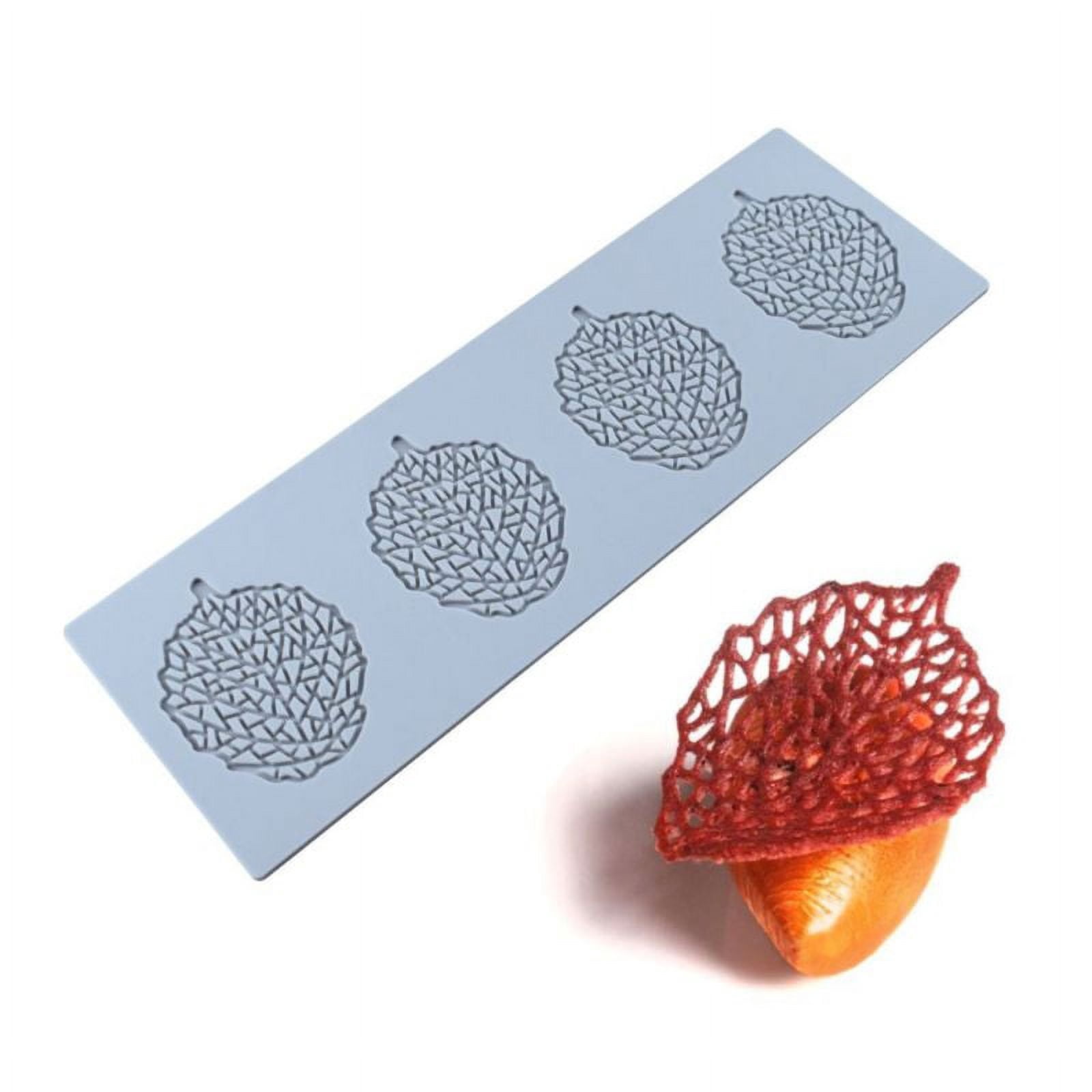Fondant Moulds Leaf Shaped Silicone Mold DIY Cake Baking Tools Cake ...