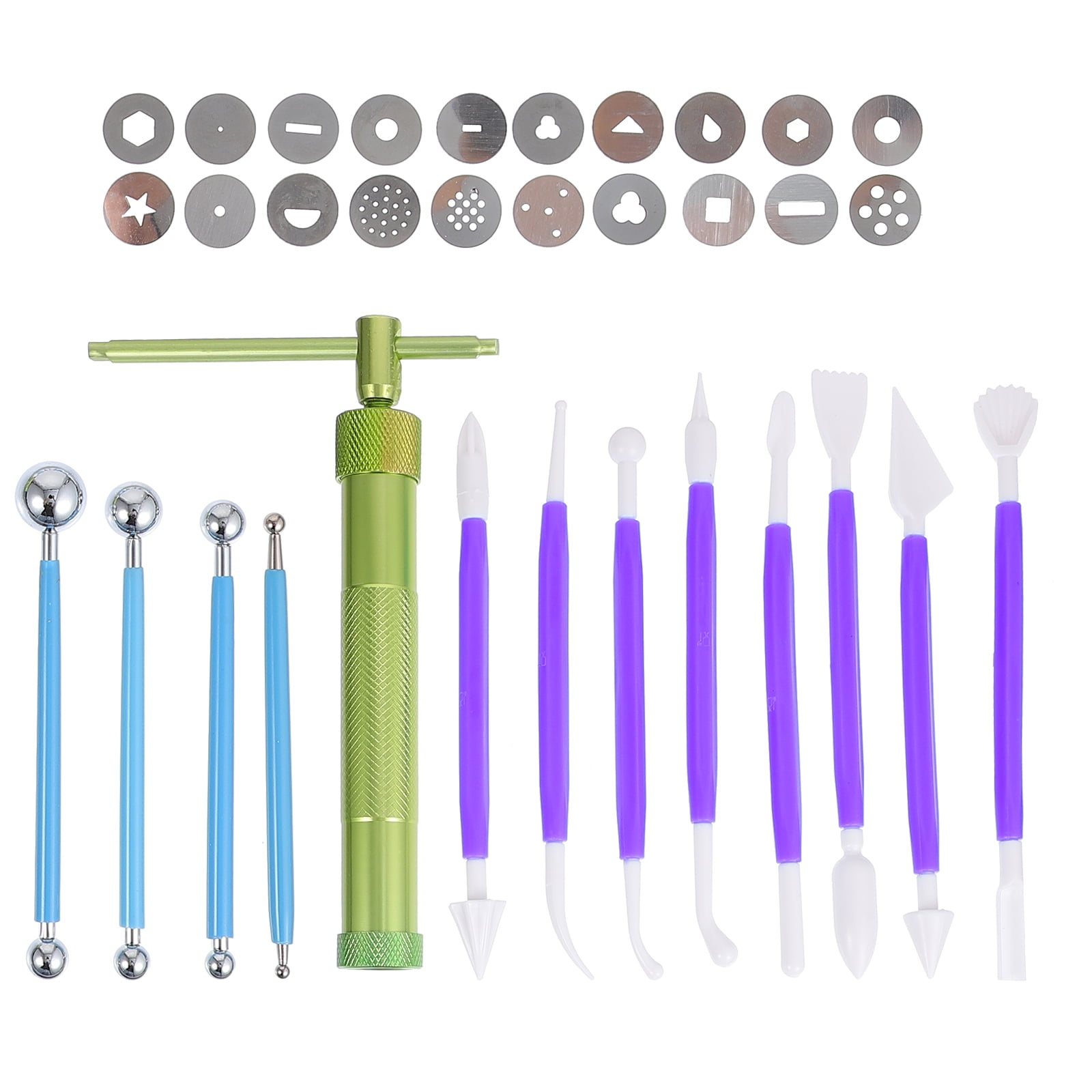 Fondant Tool Set Polymer Modeling Kit Cake Decorating Tools ...
