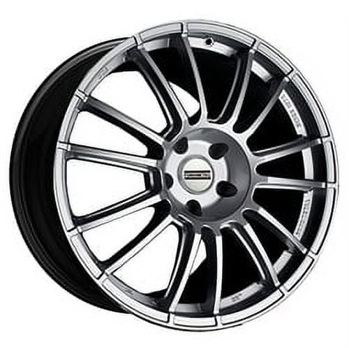 19x8.5 Fondmetal 183S 9RR Gloss Silver Wheel 5x112 (42mm) - Walmart.com