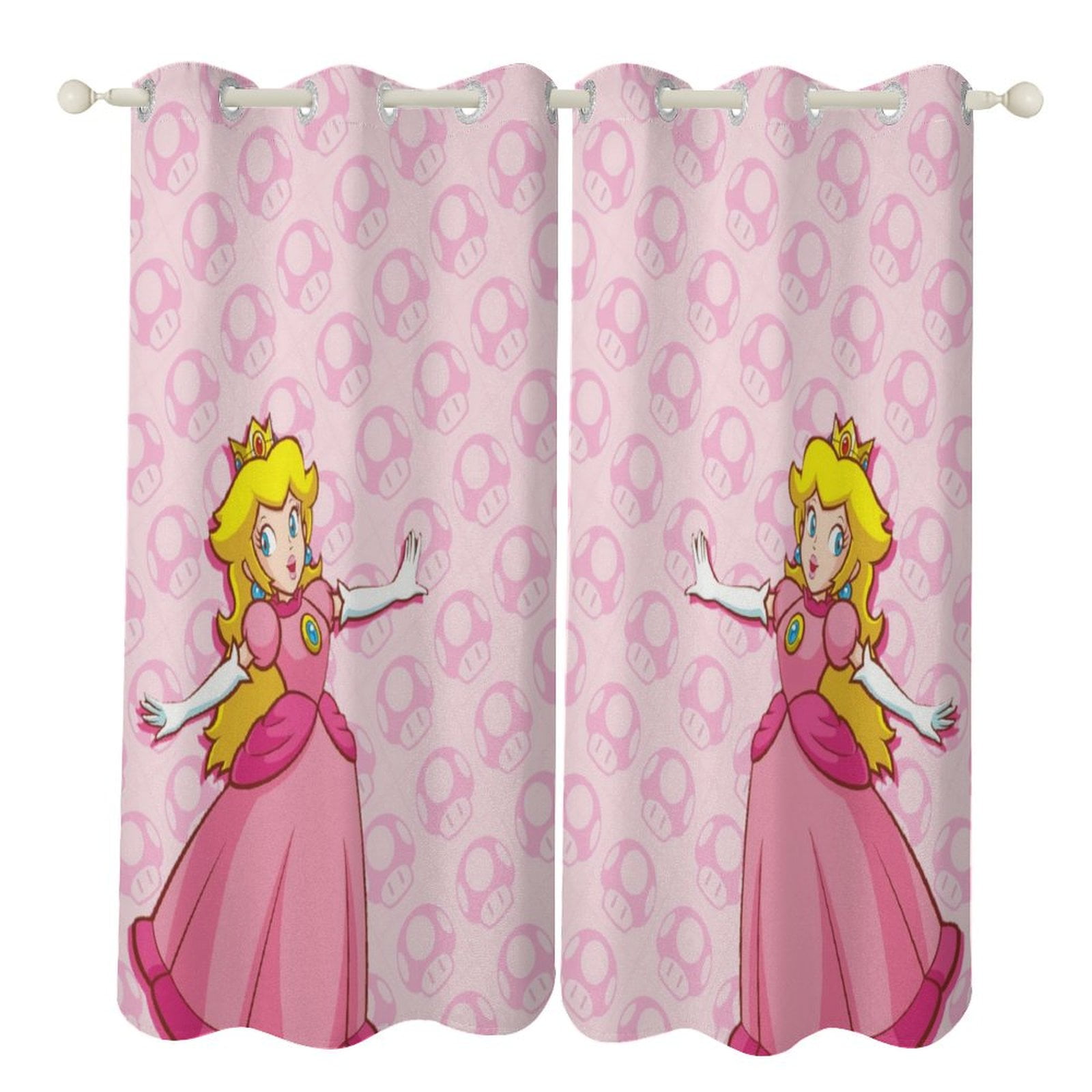 Fondo Mario Bros Curtains 72 Inch,Blackout Curtains,Cartoon Curtains ...