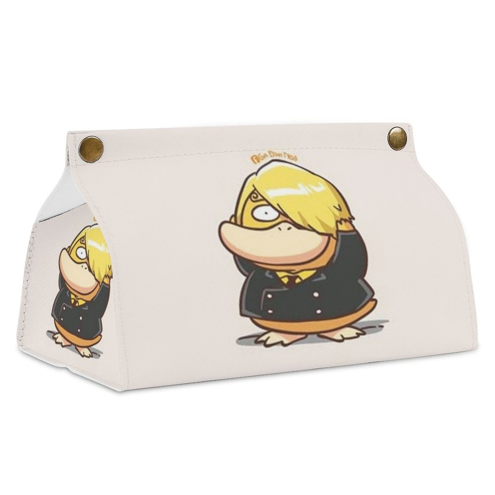 Fondo Psyduck Tissue Box Cover - PU Tissue Box Cover Decorative ...