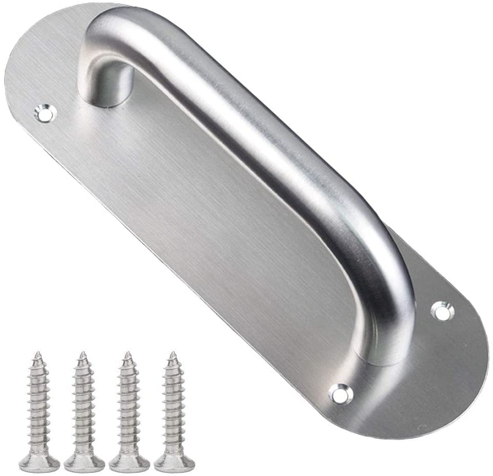 Fonepro 2 Pcs Sliding Door Handle, Stainless Steel Push Door Handles ...