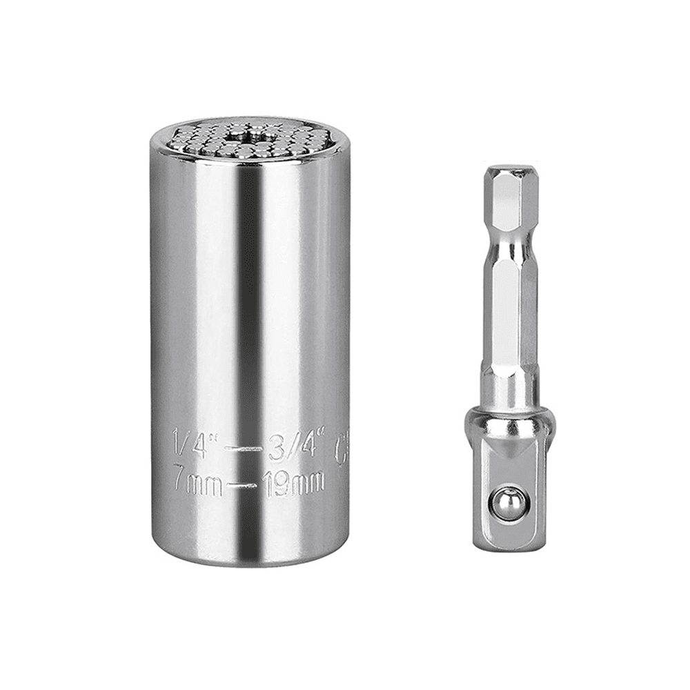 Fonepro Universal Socket 2Pcs, Universal Socket Wrench 7-19mm ...