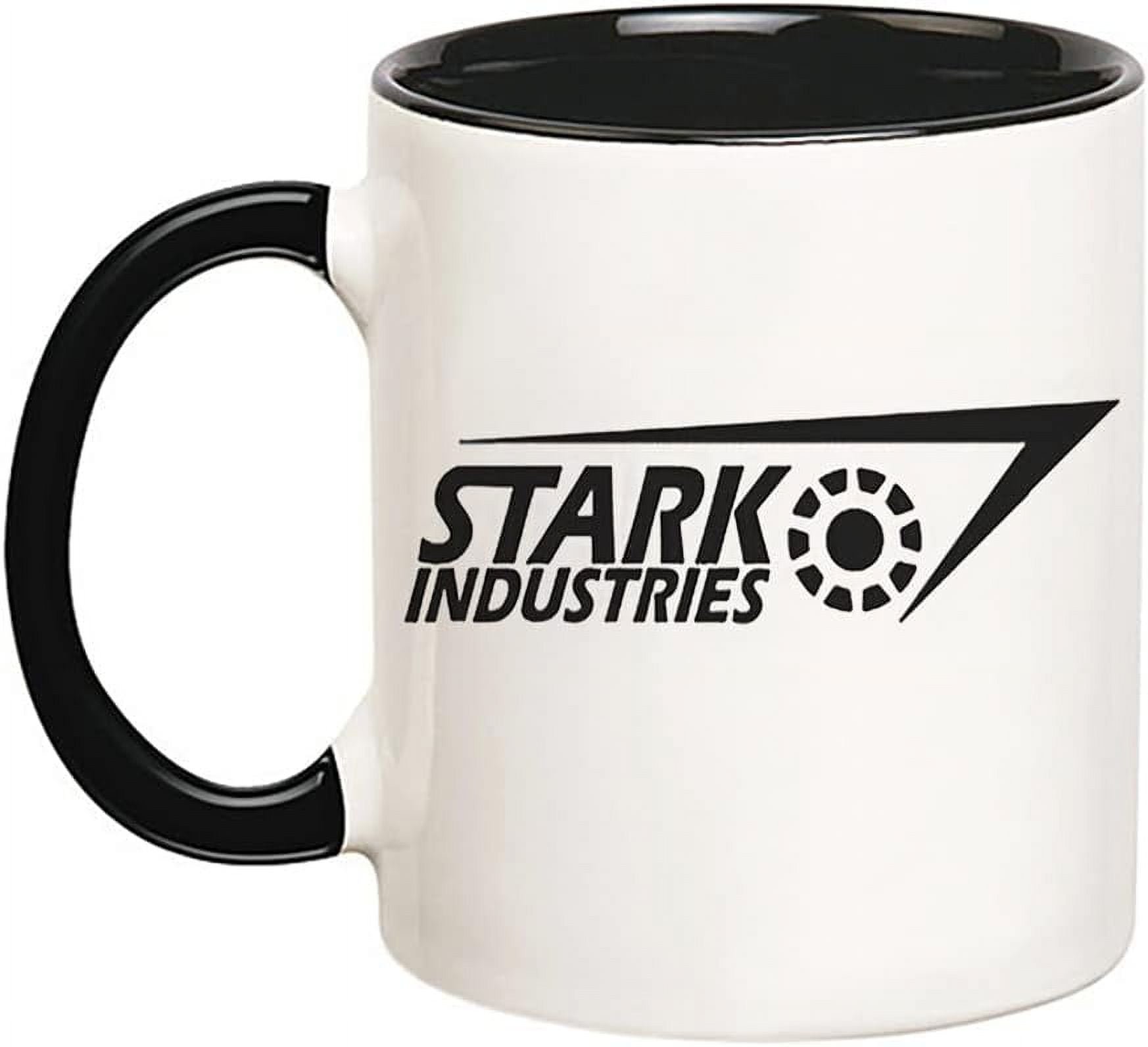 Fonhark - Iron Man Mug, Stark Industries Logo Mug, Tony Stark Coffee ...