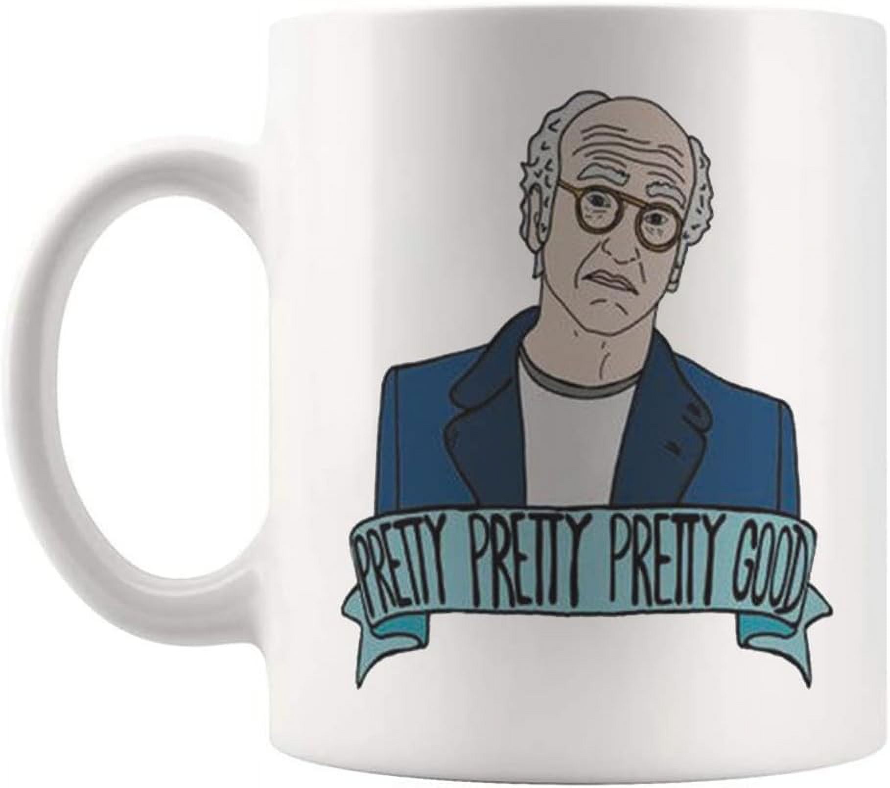 Fonhark - Larry David Mug (Curb your Enthusiasm, Jerry Seinfeld, George ...