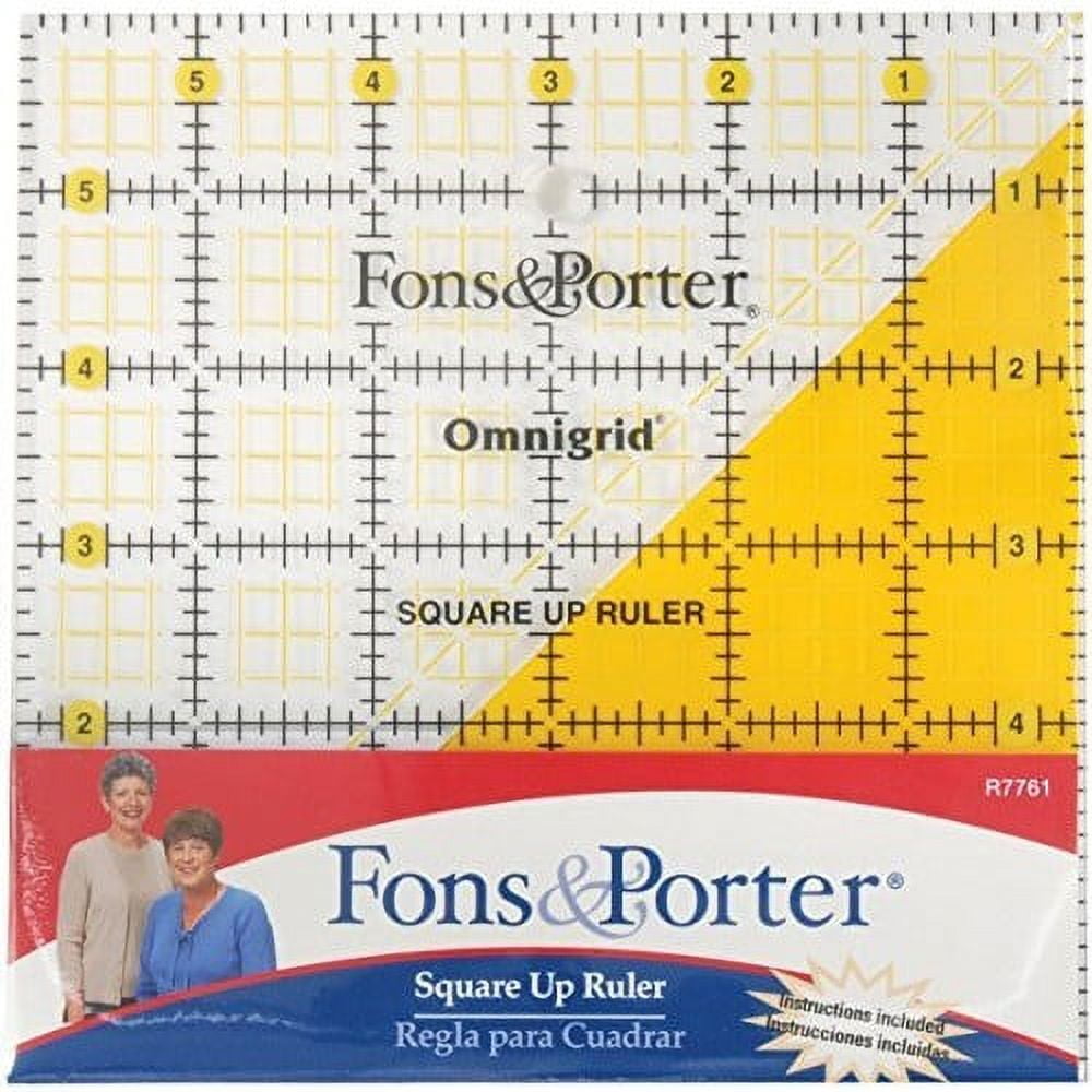 Fons & Porter Square Up Ruler -6"X6" - Walmart.com