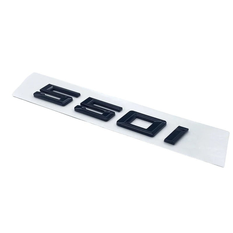 Font Numbers Letters 520i 523i 525i 530i 535i 540i ABS Emblem Fit For ...