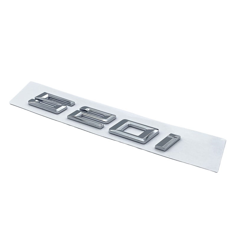 Font Numbers Letters 520i 523i 525i 530i 535i 540i ABS Emblem Fit For ...