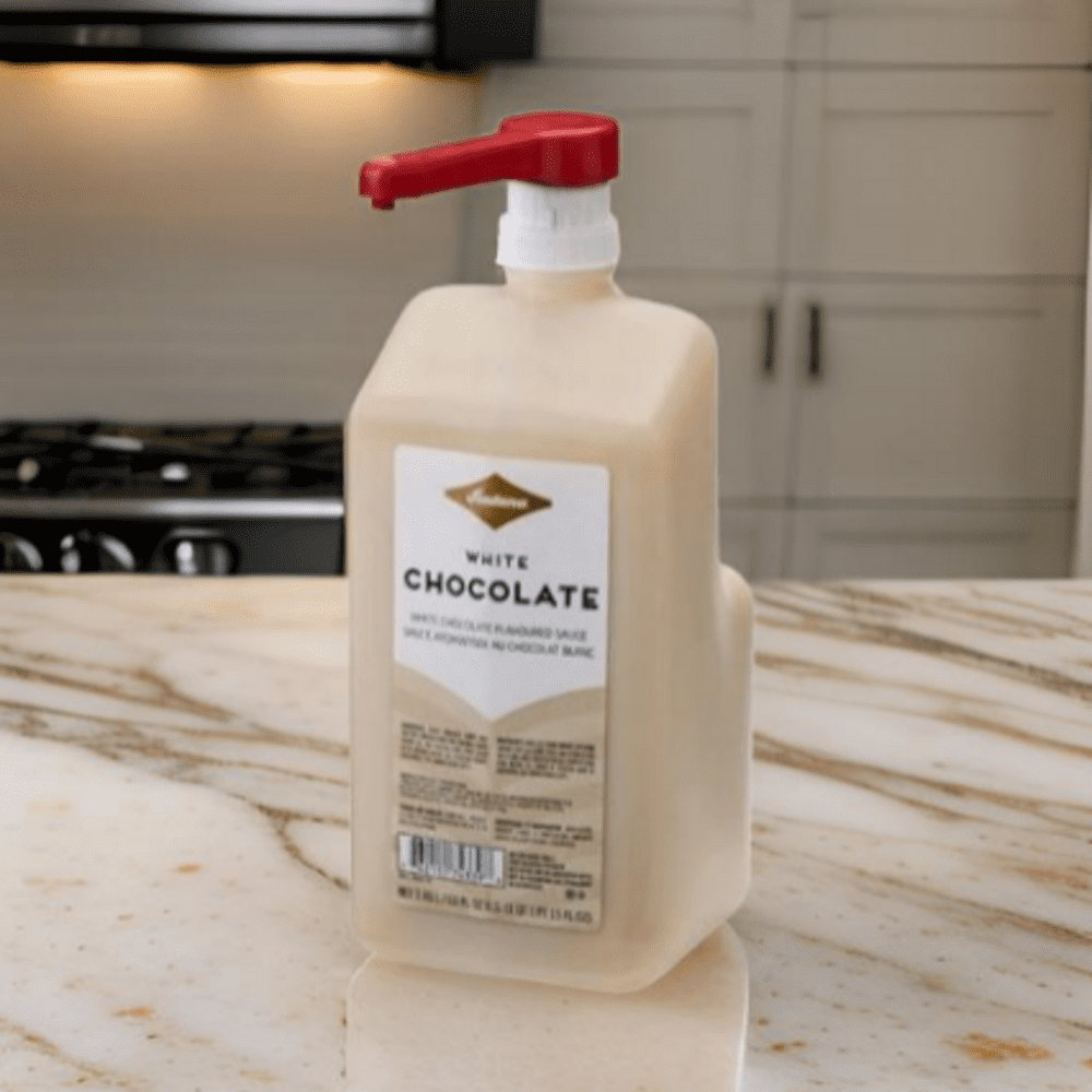 Fontana White Chocolate Mocha Sauce with Pump, 63 fl oz - 1 PACK ...