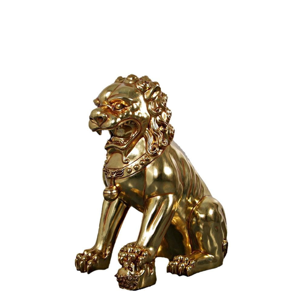 Foo Dog Female Chinese Lion Statue - Walmart.com