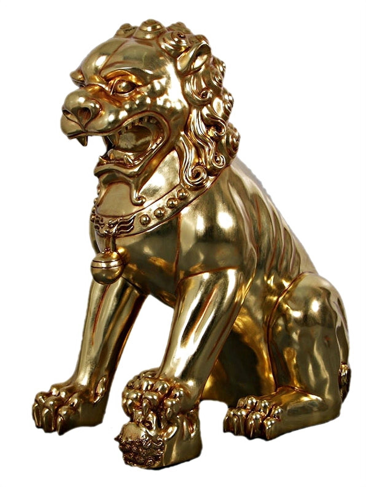 Foo Dog Female Chinese Lion Statue - Walmart.com