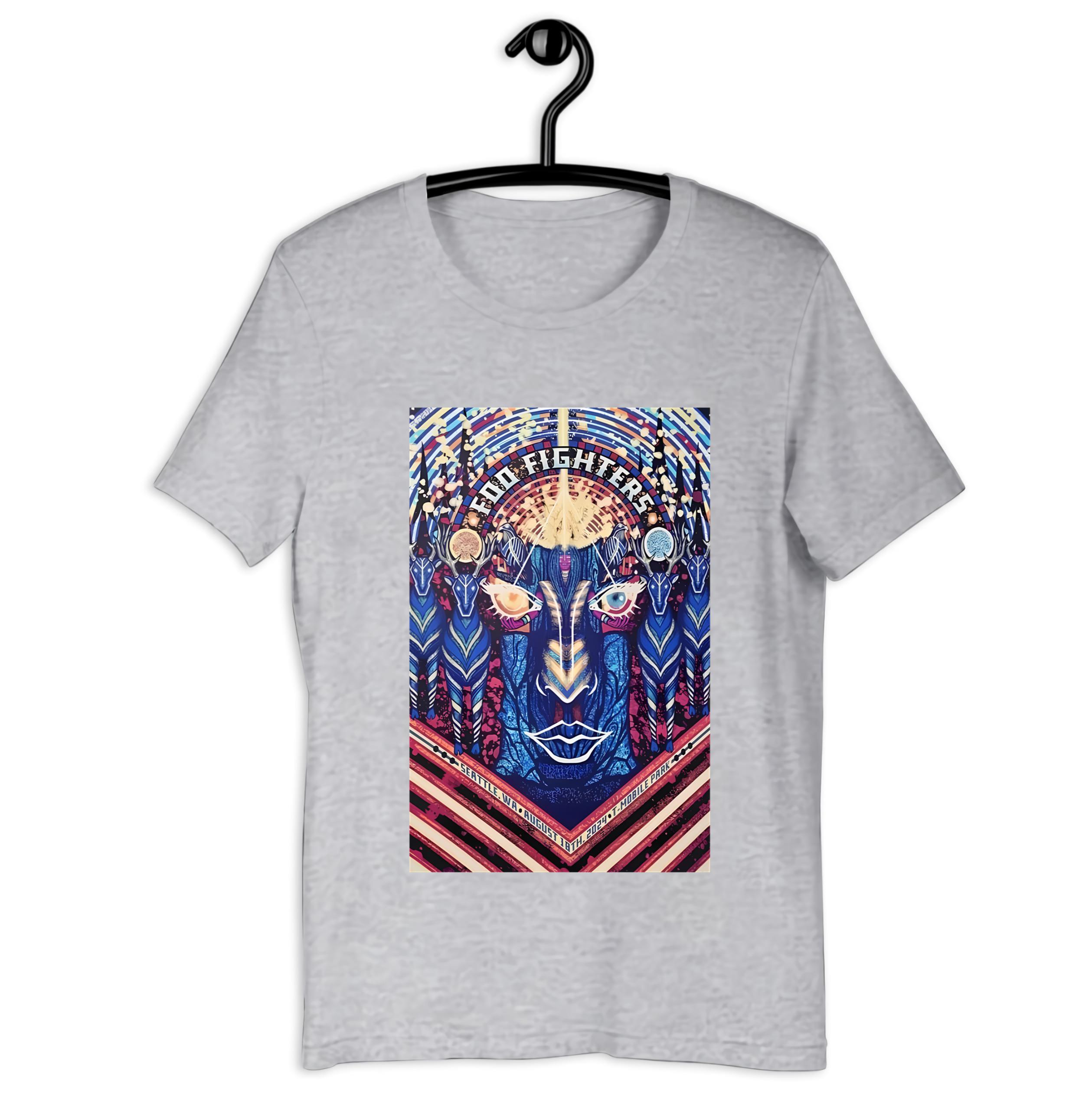 Foo Fighters Aug 18 2024 The T-mobile Park In Seattle Wa Shirt ...