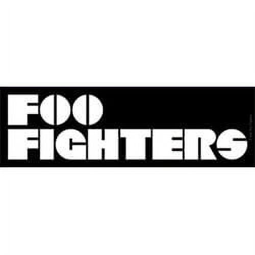 Foo Fighters Logo Sticker - M - Walmart.com