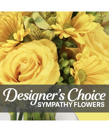 Foo-te's Flowers - Elegant Sympathy Florals Designer's Choice - Premium ...