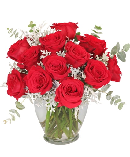 Foo-te's Flowers - Guilty Pleasure Dozen Roses - Standard - Walmart.com