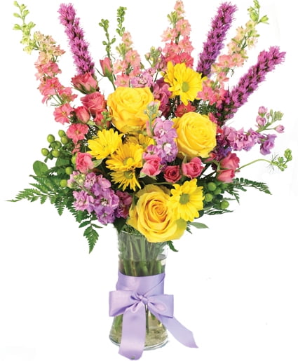 Foo-te's Flowers - Pastel Delight Bouquet - Premium - Walmart.com