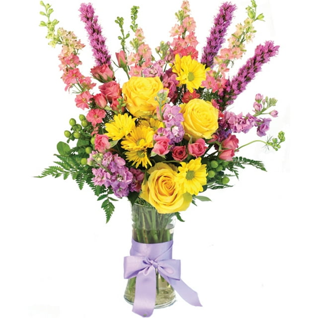 Foo-te's Flowers - Pastel Delight Bouquet - Premium - Walmart.com