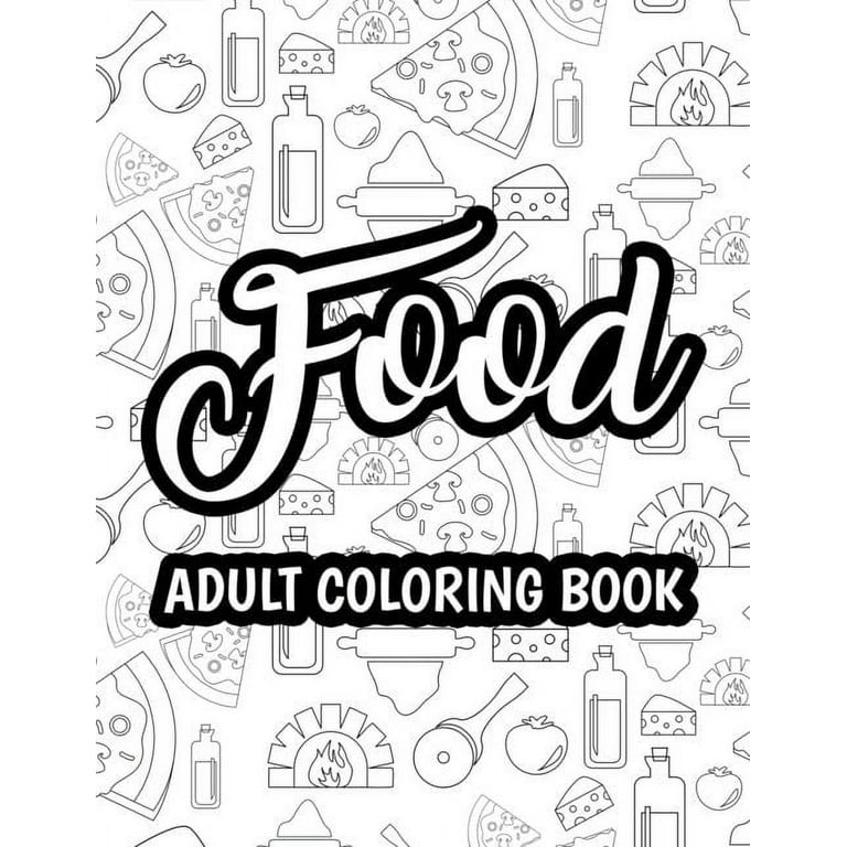 adult food coloring pages