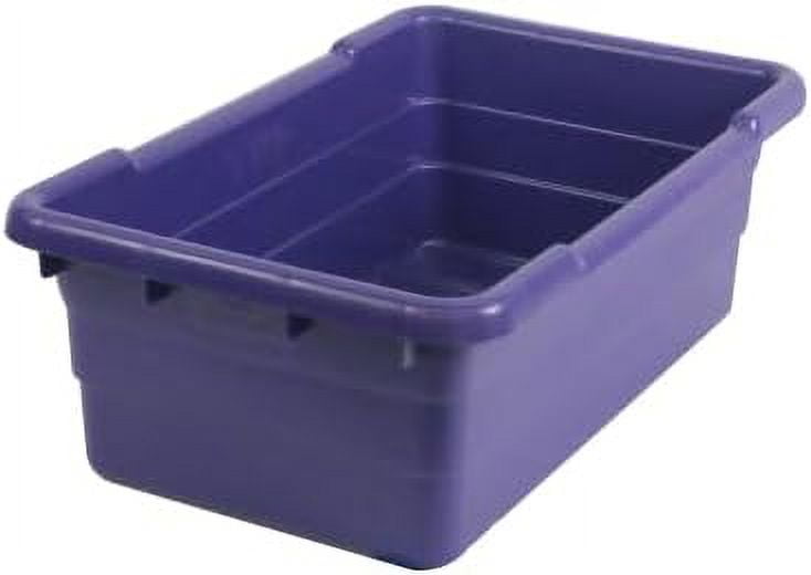 Food Approved Bus Totes/Meat Lug (4 Totes and 4 Frosted Lids Edible ...