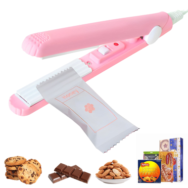 Zunammy Portable Mini Heat Sealer Sealing Machine Impulse Handheld Food ...