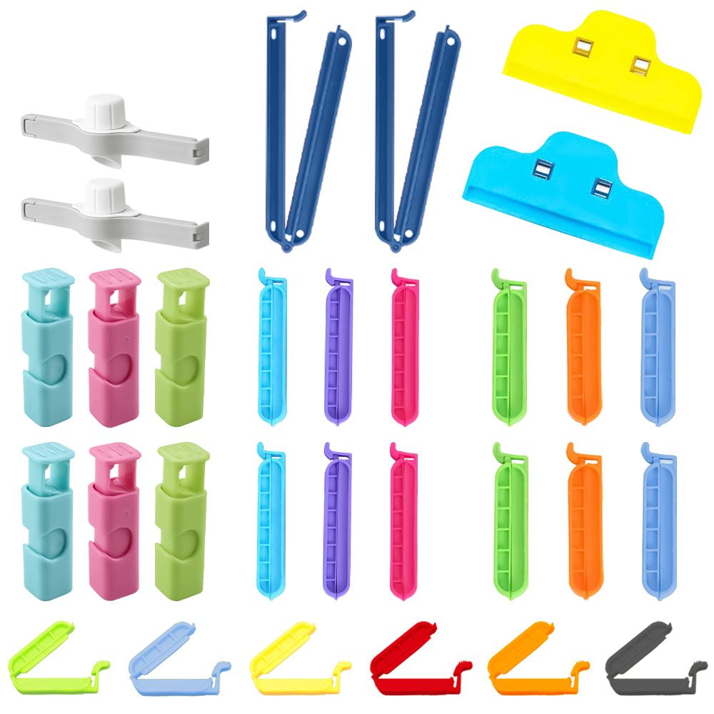 Food Bag Sealing Clips,7 Different Kinds of Clips for All Kinds Food ...