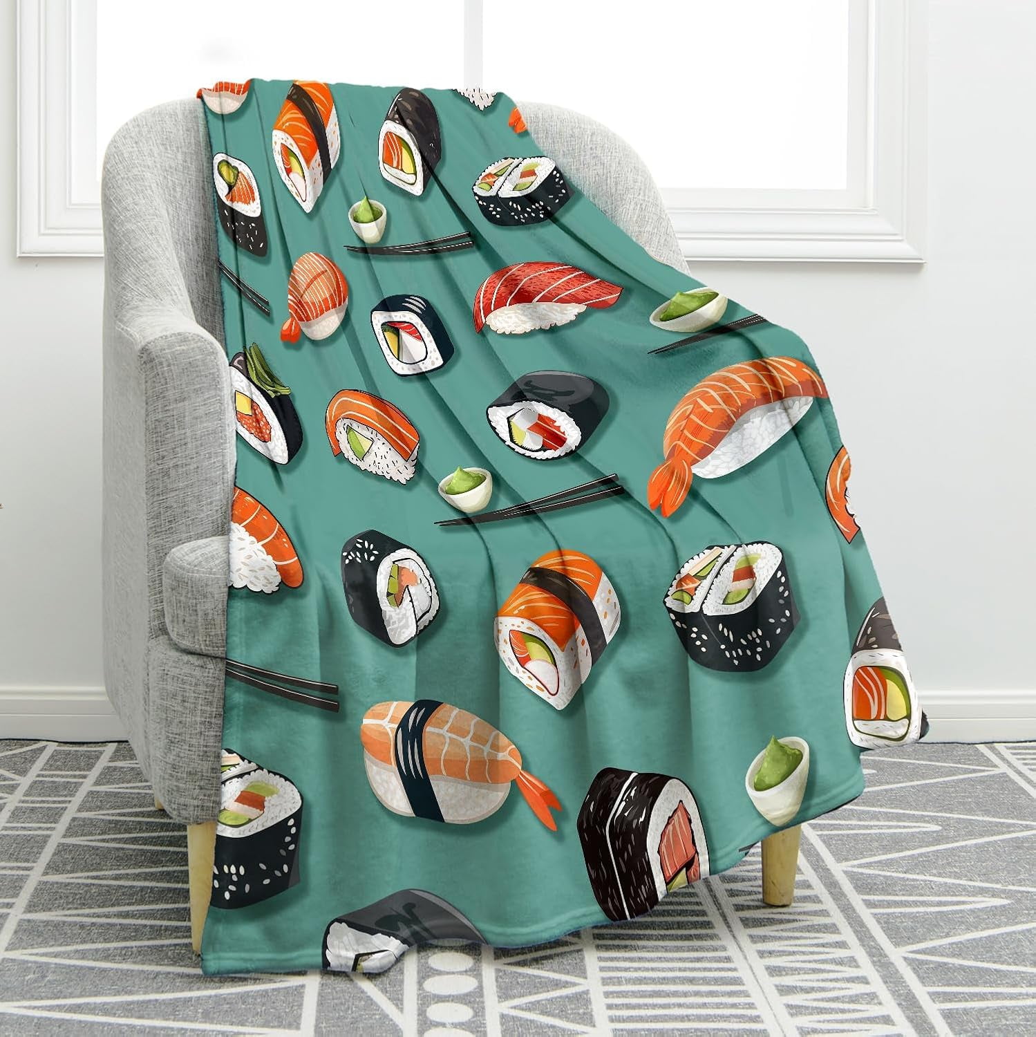 Food Blanket Gifts for Women Kids Girls Boys Mom Wife Men Birthday ...