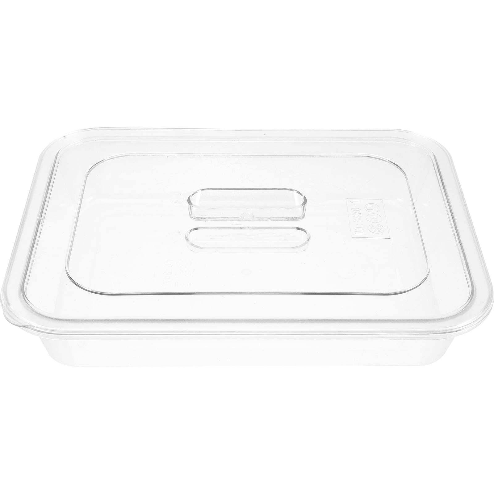 WRITWAA Multipurpose Food Storage Container Plastic 1Pcs 10.61X7.86X1 ...