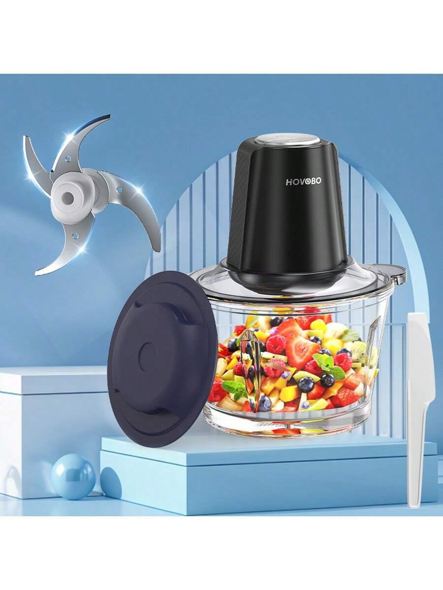 Food Chopper Electric, Electric Dicer With Meat Grinder & Vegetable ...