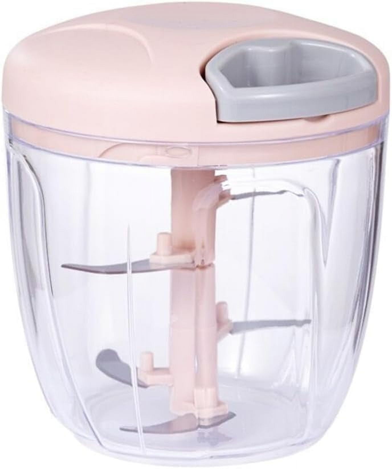 Food Chopper,Garlic Chopper with Container,Vegetable Kitchen Cutter ...